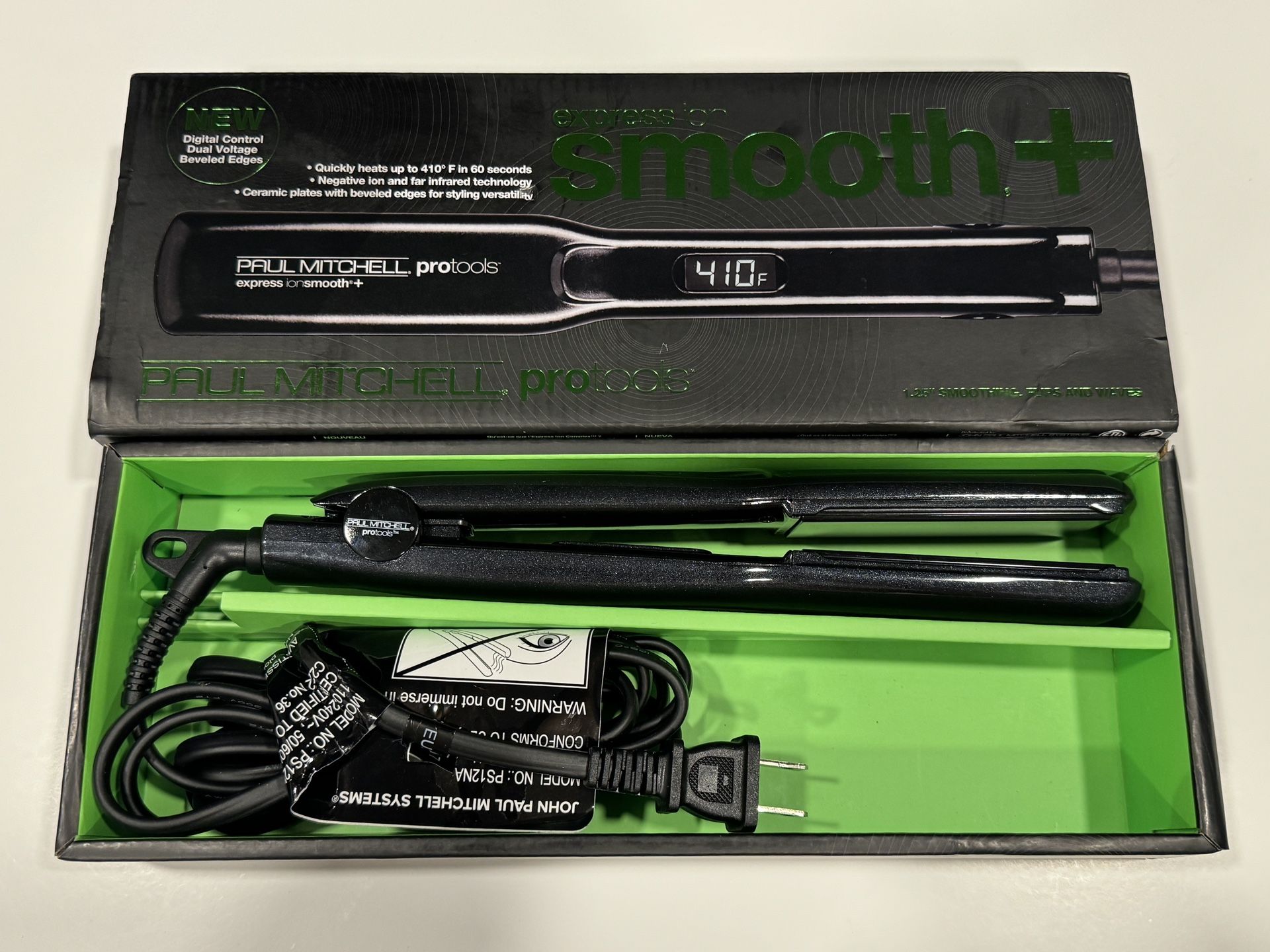 Paul Mitchell Pro Tools Express Ion Smooth+ Ceramic Flat Iron ...