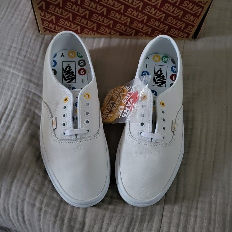 Vans Authentic Men 11.5 NYC New York Subway Collab leather VNOA3UT62Y5 ...