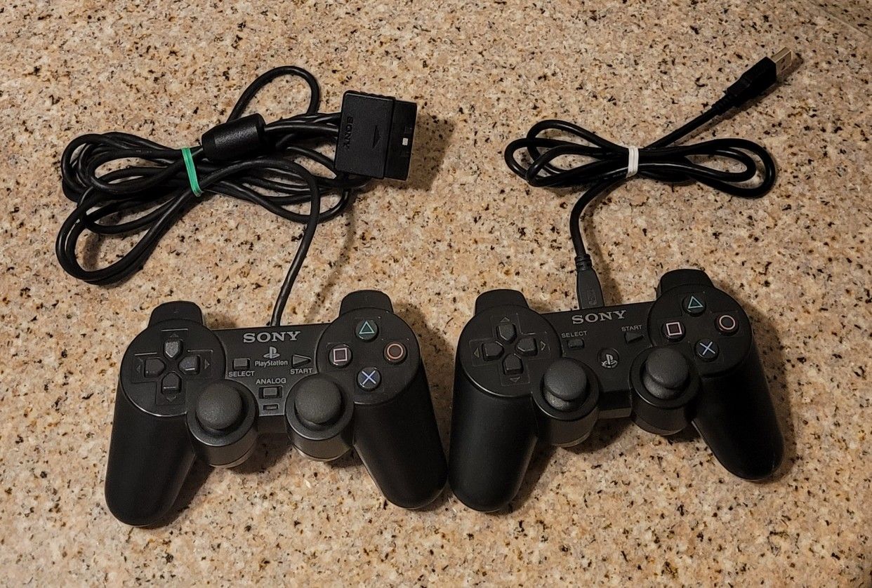 (2) PLAYSTATION PS2 REMOTE CONTROLLERS for Sale in Rosemead, CA - OfferUp