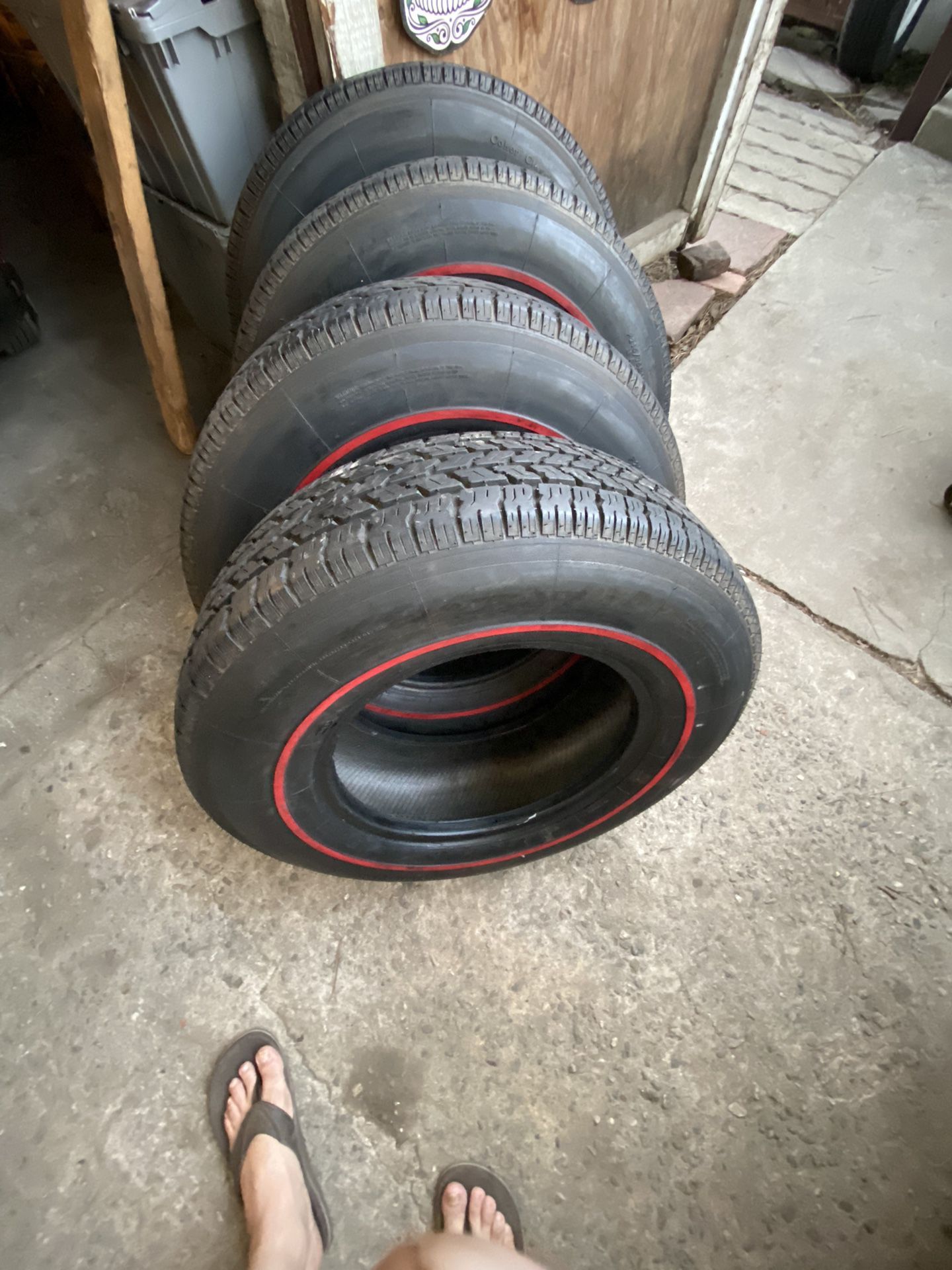 Coker Classic Radial Red Line Tires for Sale in Long Beach, CA - OfferUp