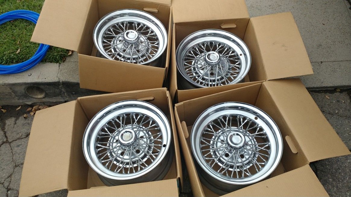 Truespoke Wire Wheels - Lowrider Old School Dayton Wires Cragar True ...