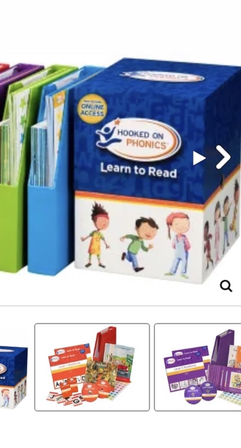 Hooked on Phonics Complete Learn to Read Kit for Sale in Snohomish, WA ...