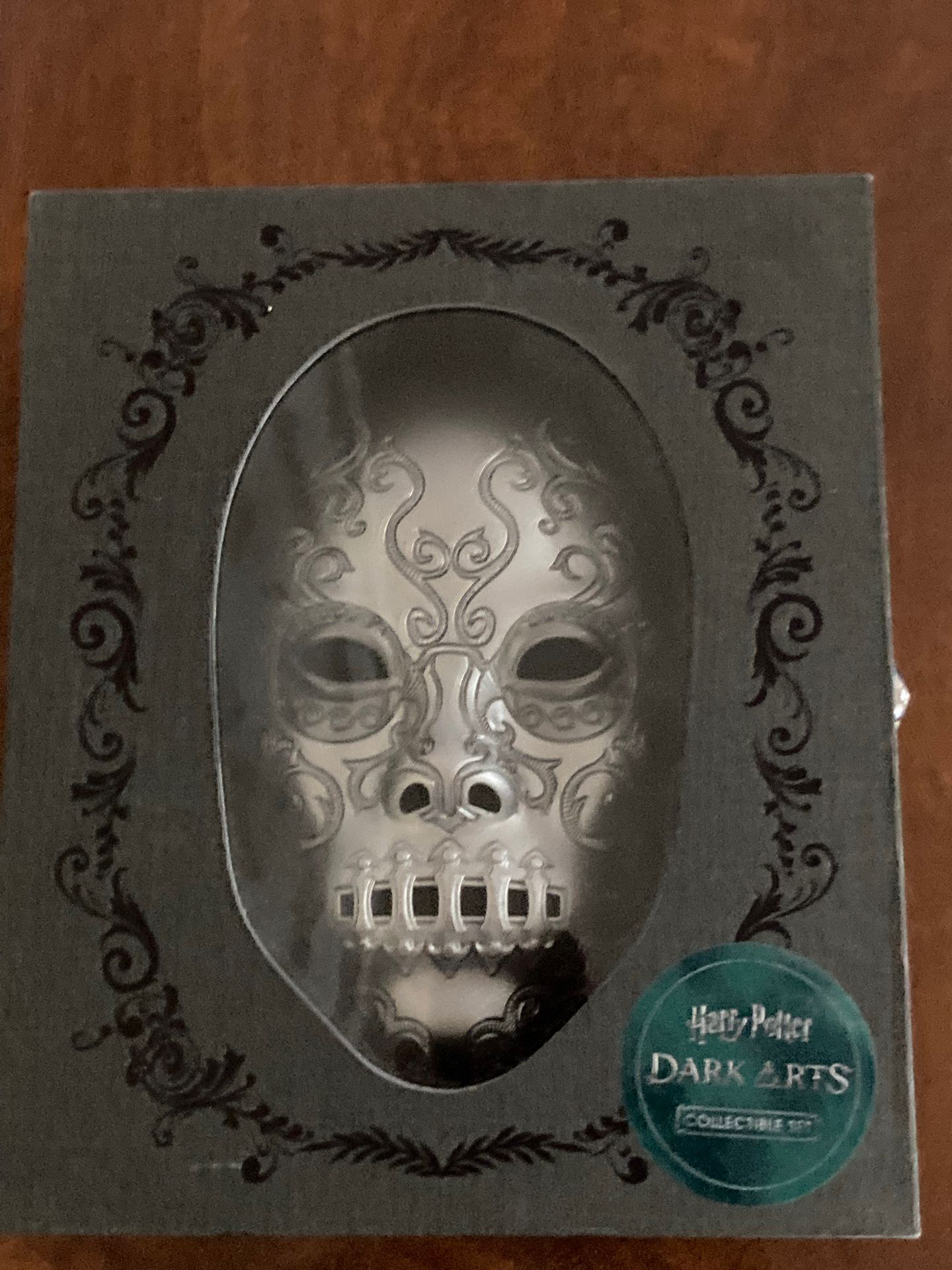 Harry Potter keepsake box with embedded death eater mask for Sale in ...