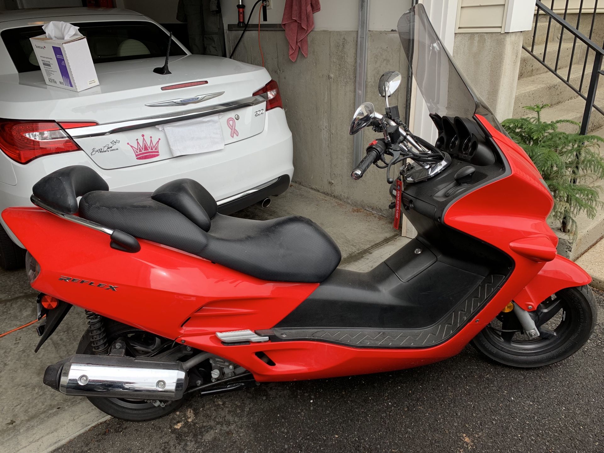 2007 Honda reflex 250 scooter free delivery up to 50 miles radius do ...