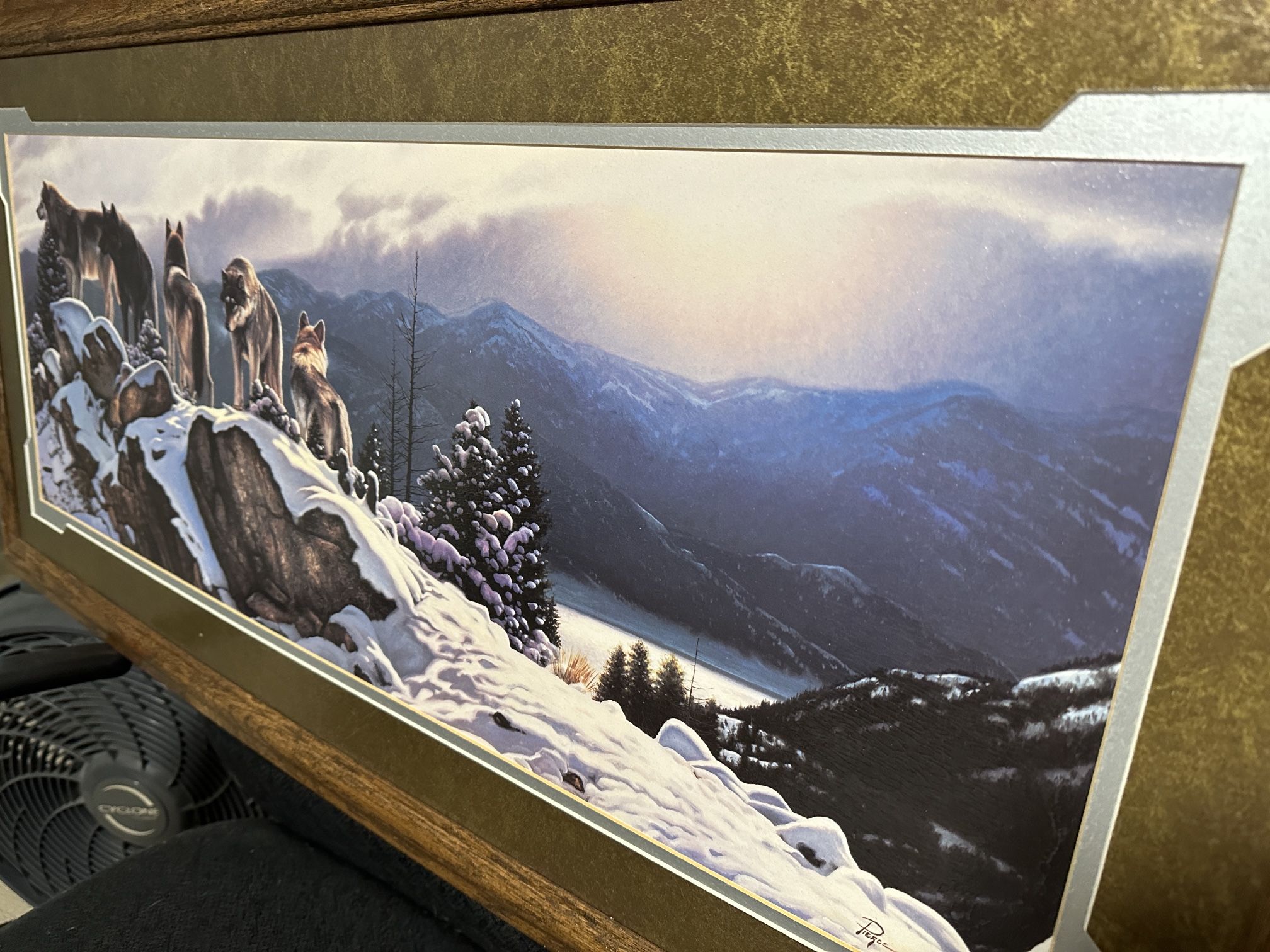 Clear Coated “They Watch” Print By Daniel Pierce for Sale in Mount ...