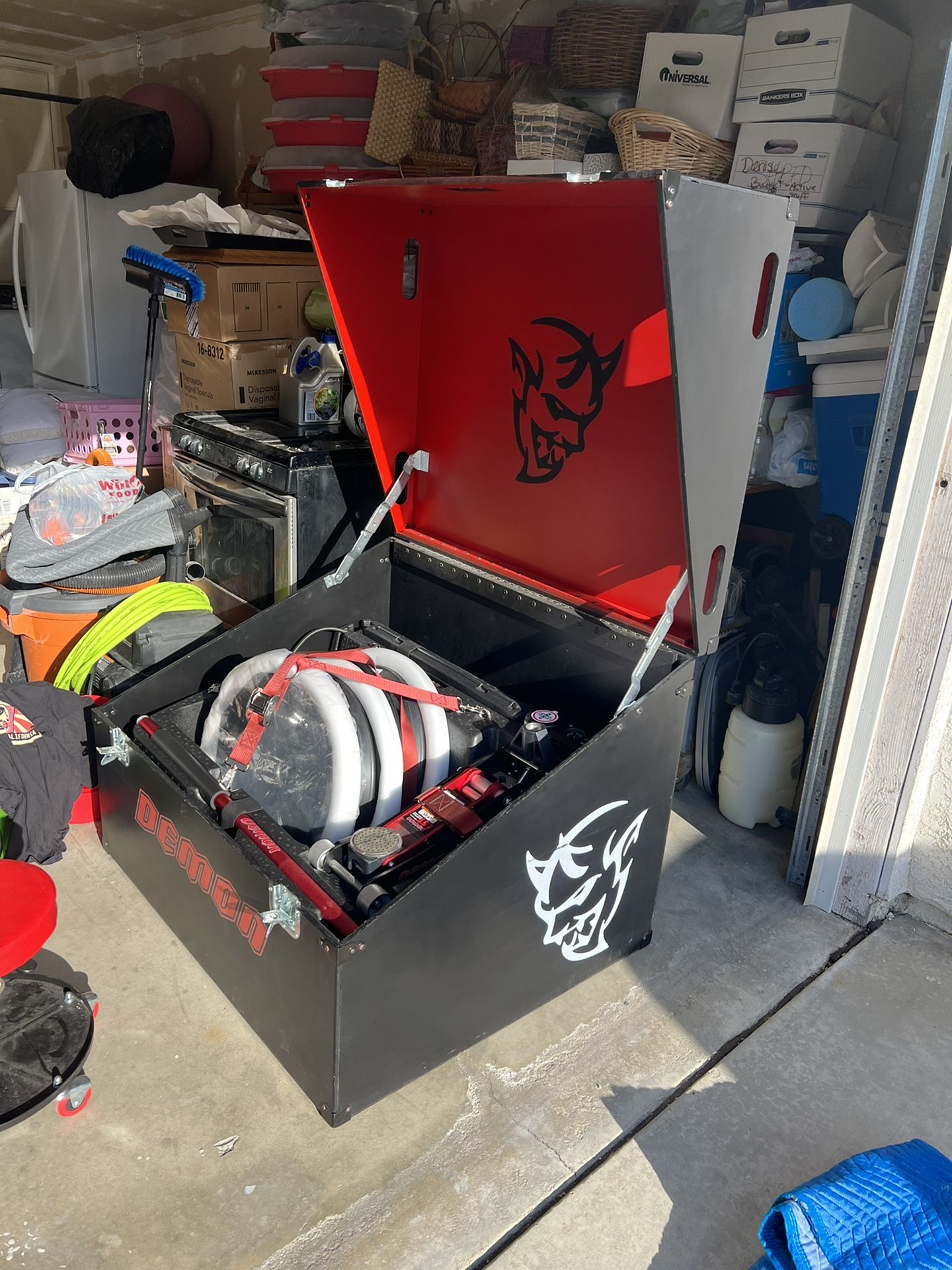 Dodge Demon Crate Challenger, Hellcat, Ford,chevy, Mustang, Camaro ...