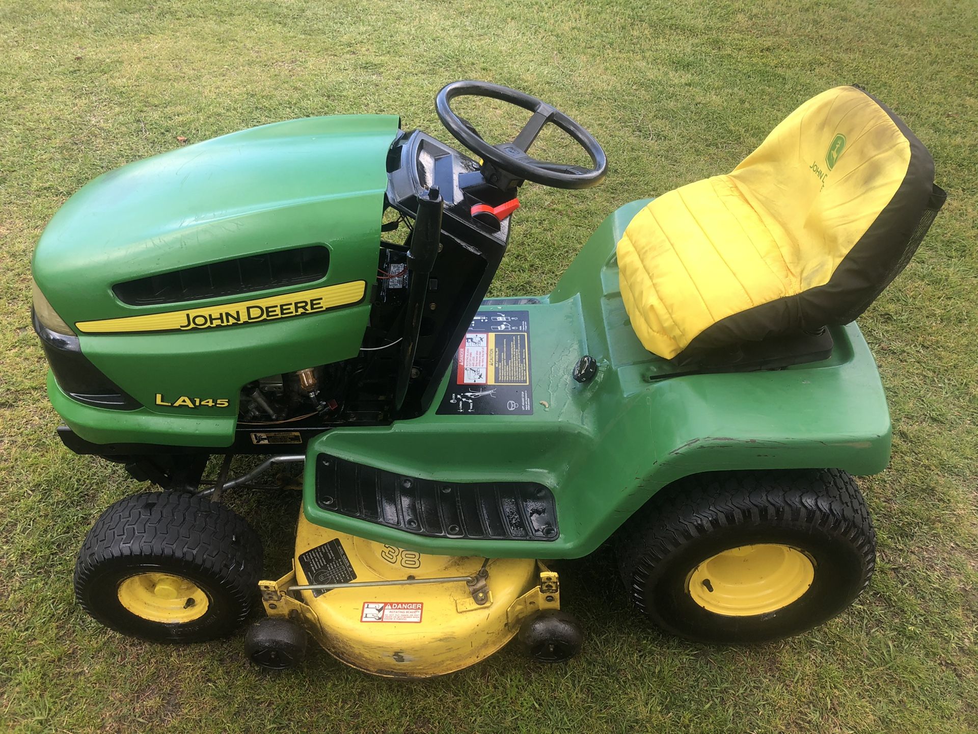 John Deere LX 176 14.5 hp Kawasaki 38in deck for Sale in Angier, NC ...