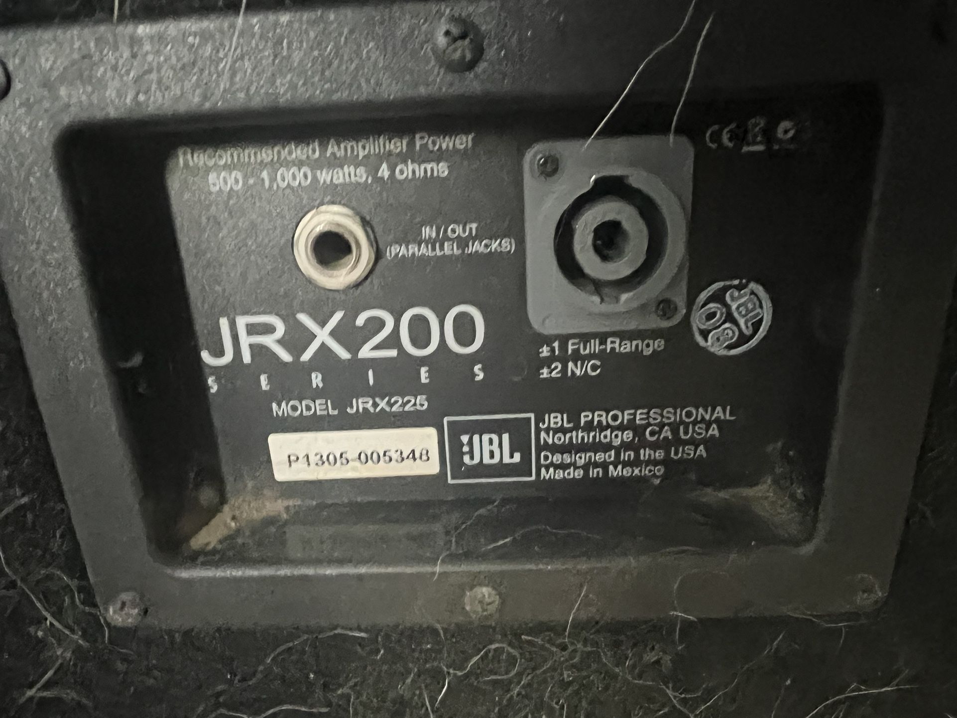 JBL Doble 15 For Sale JRX200 for Sale in Moreno Valley, CA - OfferUp