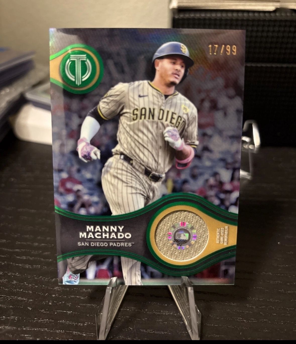 Manny Machado 2025 Topps Tribute Game Used Patch /99 for Sale in ...