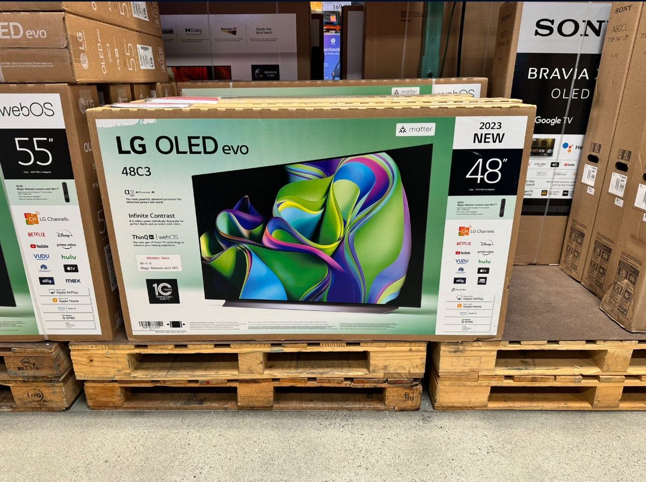 48” LG OLED C3 4K SMART TV 120 HERTZ for Sale in Fontana, CA - OfferUp