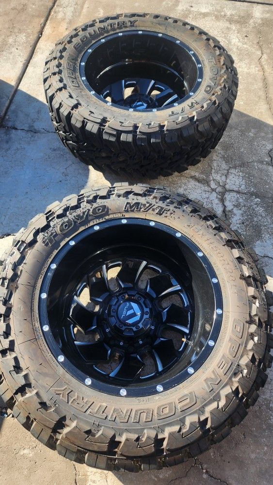 Fuel Rims And NEW TIRES RAM 3500 DUALLY for Sale in Las Vegas, NV - OfferUp