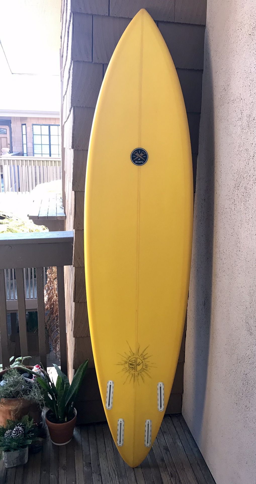 7’0 x 19 1/4 x 2 3/4 SR/MFG Quad Step Up Surfboard for Sale in San ...