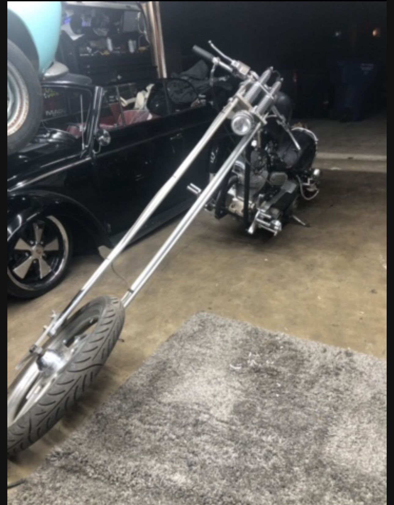 Custom Long Forks Chopper for Sale in Ontario, CA - OfferUp