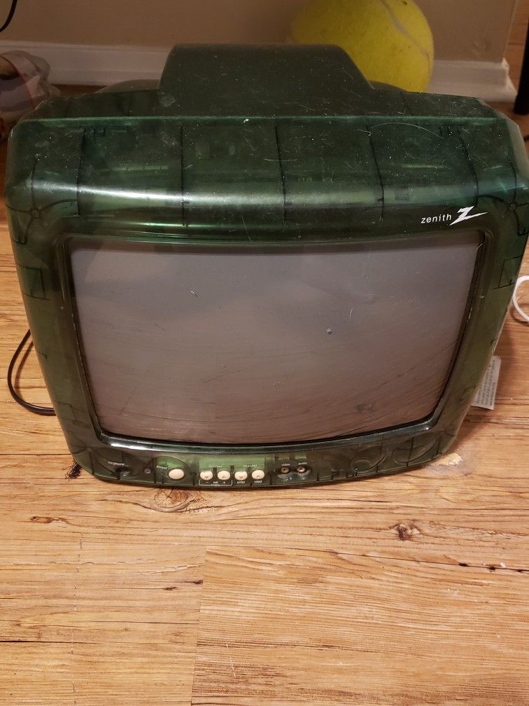 Clear Green CRT TV Matches Jungle Green N64 Nintendo 64 Smash Bros for ...