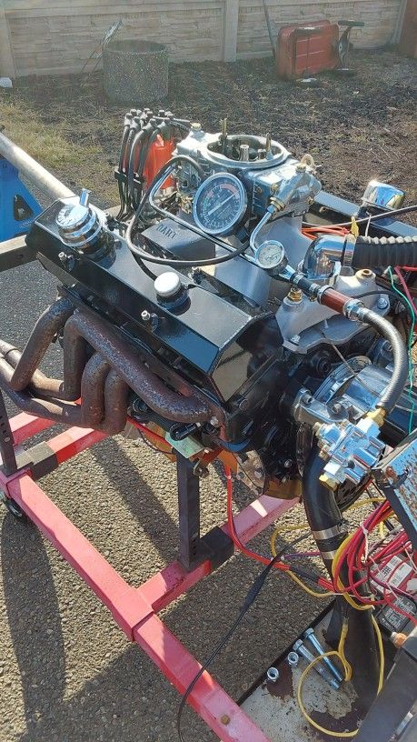 427 Cu In Chevy Small Block "Motown " New Build Best parts "NASTY GAL ...