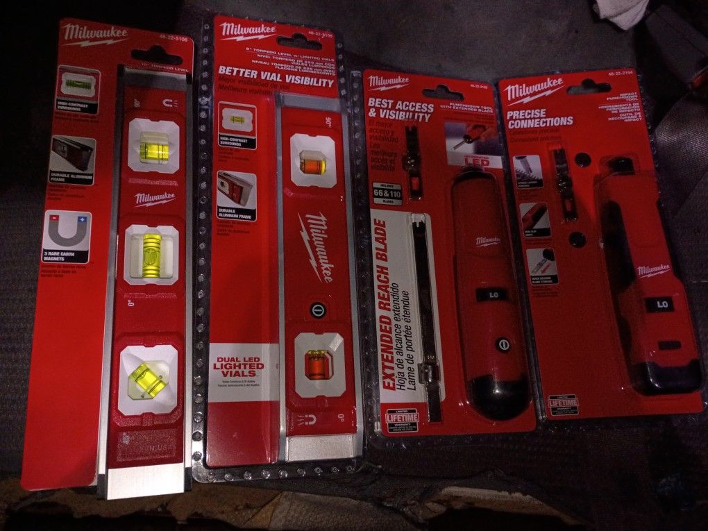 Milwaukee Levels And More for Sale in Tulare, CA - OfferUp