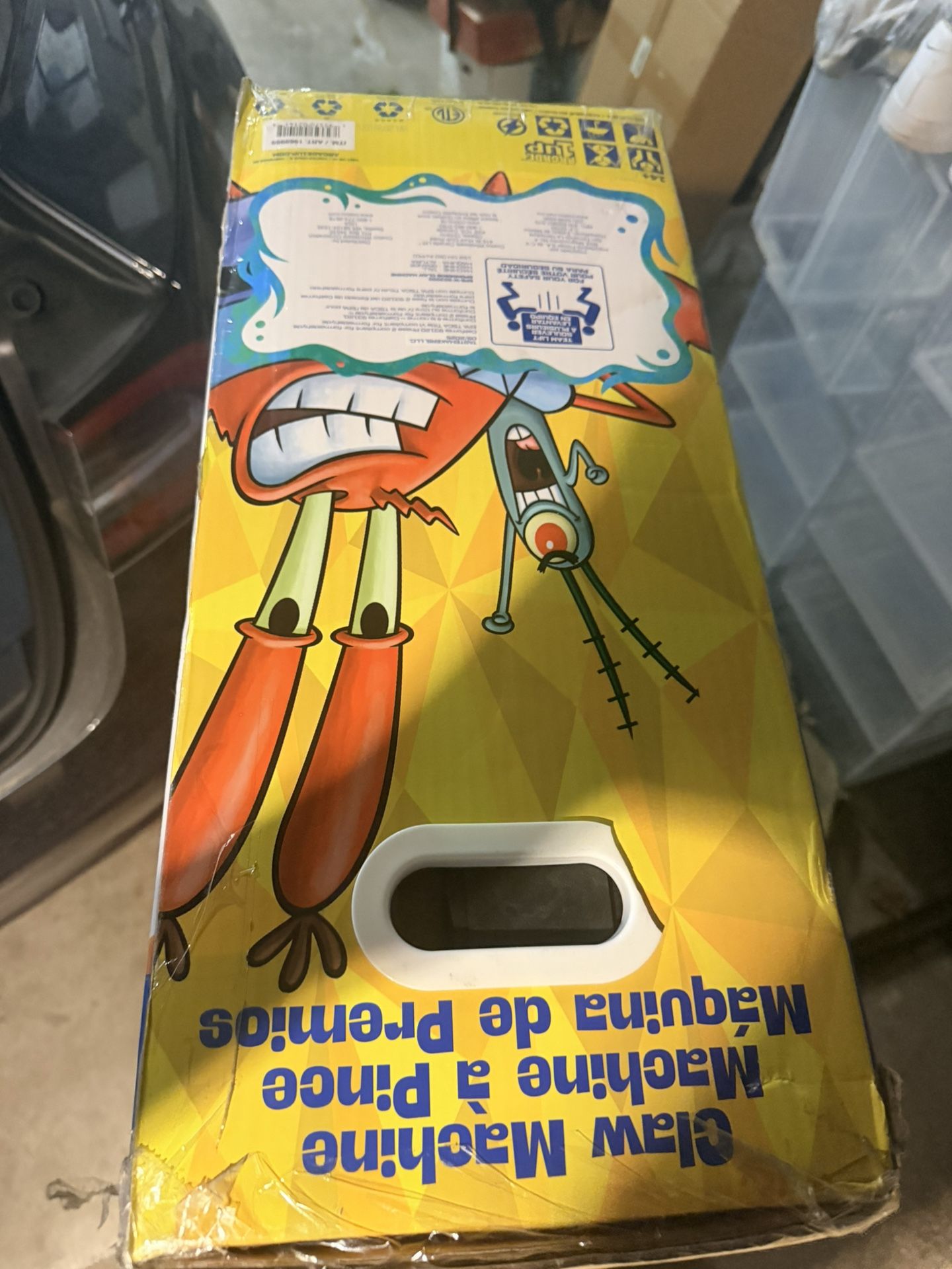 Arcade 1up SpongeBob Claw Machine for Sale in Farmers Branch, TX - OfferUp