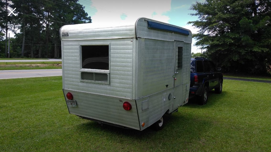 Vintage 1970 tin can rolite travel trailer rv camper for Sale in ...