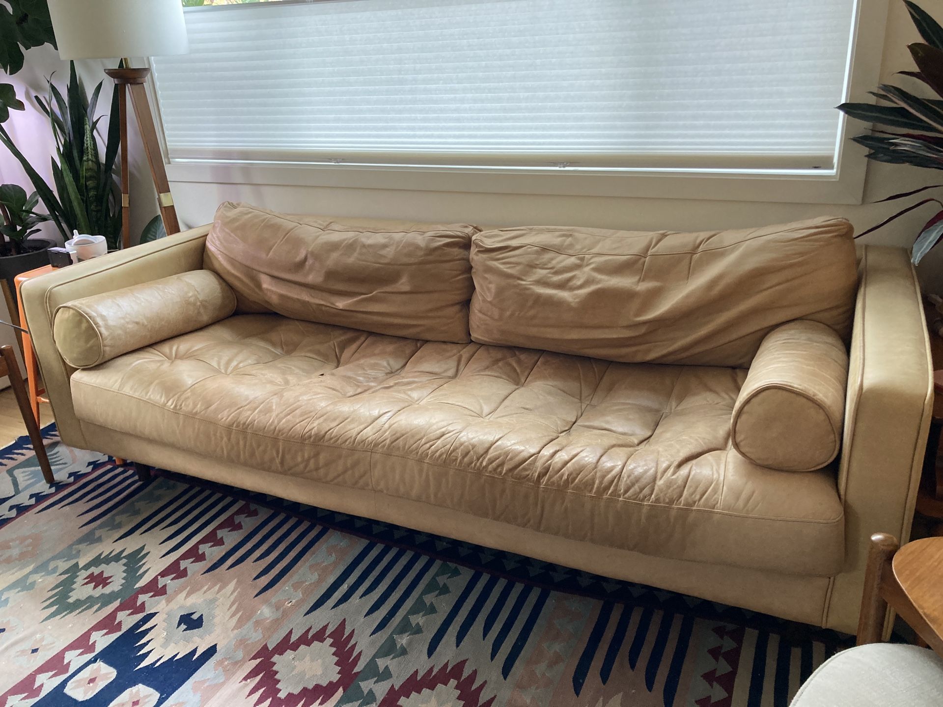 Article Sven Tufted Leather Sofa for Sale in Kirkland, WA - OfferUp