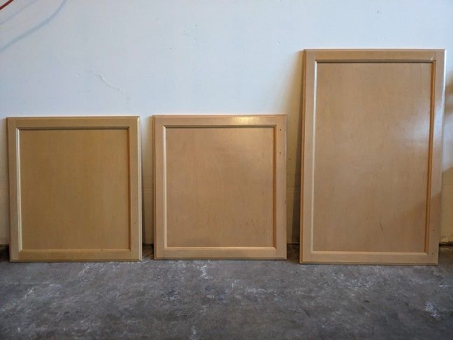 Excellent condition kitchen cabinet face panels. I believe these are ...