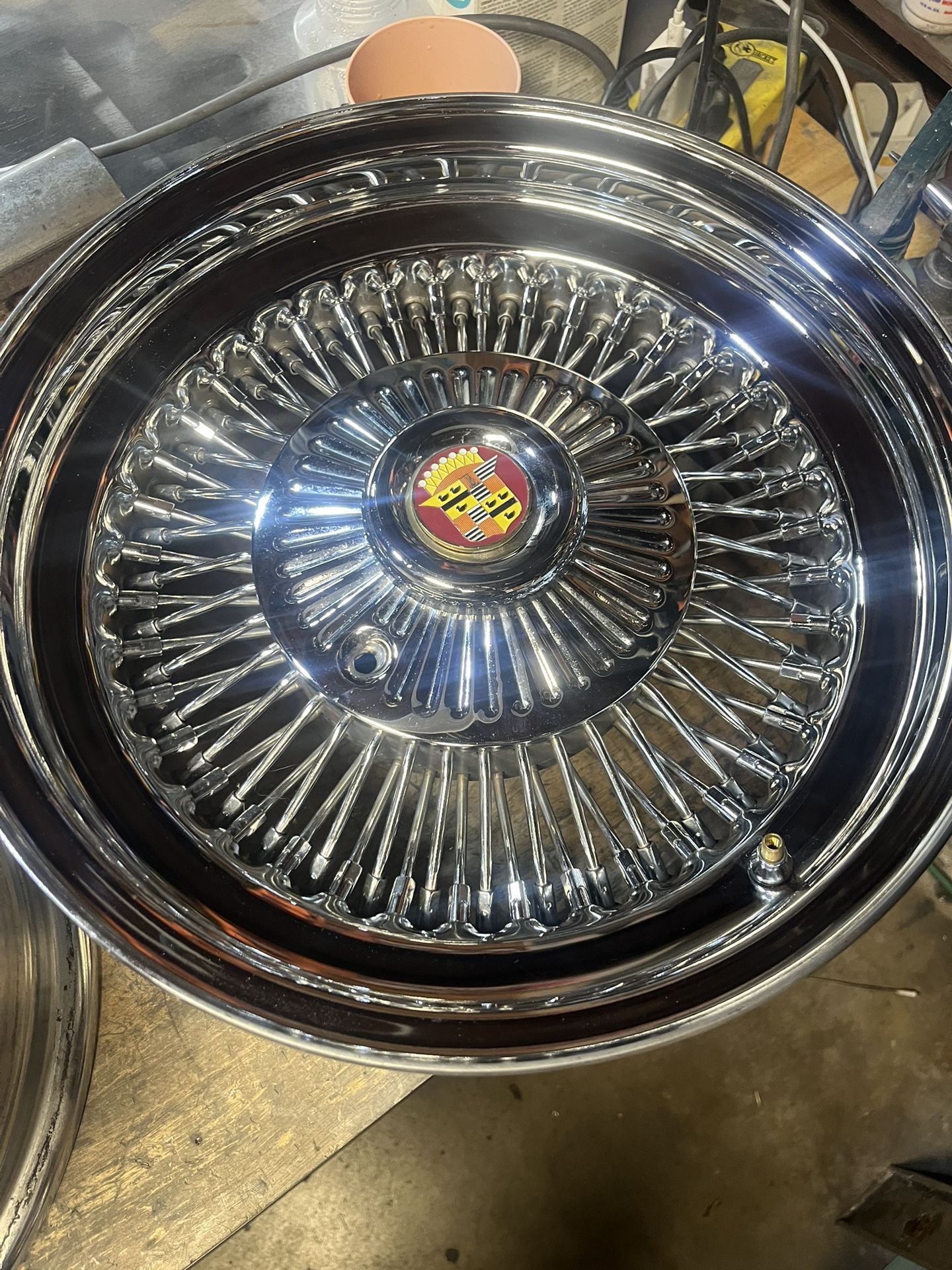 15x8 Mclean Wire Wheels for Sale in Oceanside, CA - OfferUp