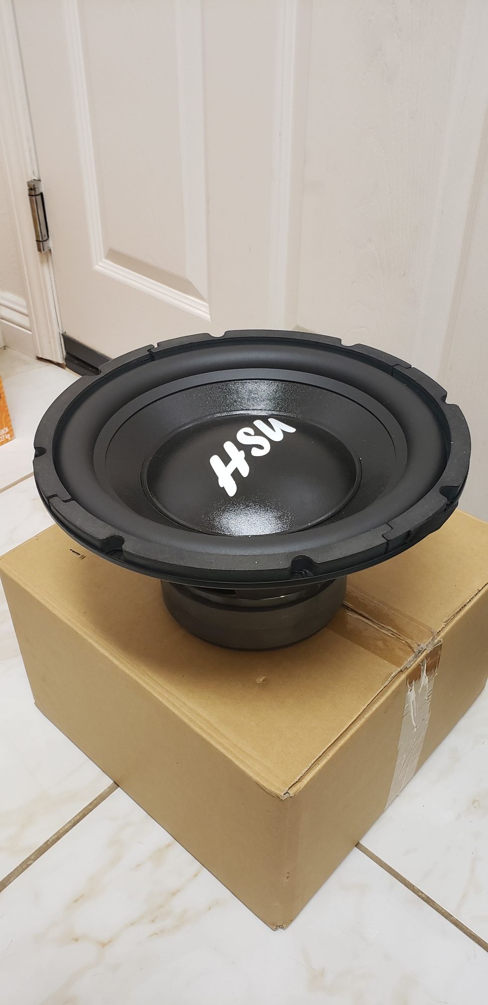 Hsu research car subwoofer 12 in ASW-1203 like new in original box for ...