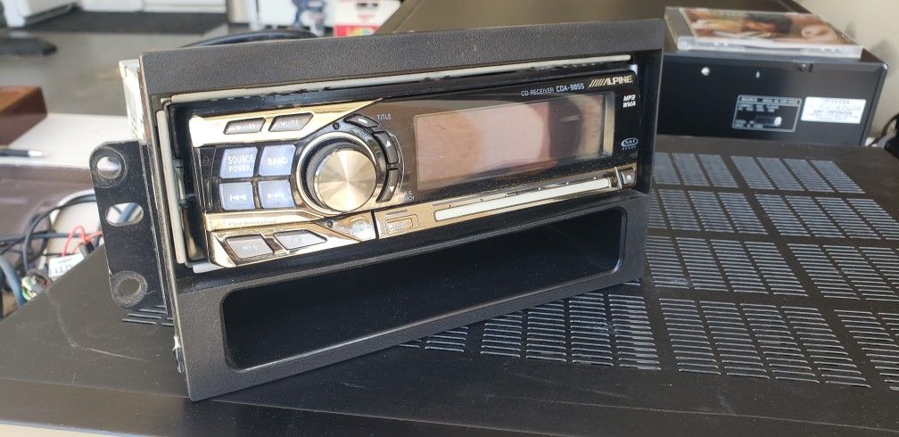 Old School Alpine Car Stereo $225 In Great Condition for Sale in Fresno ...