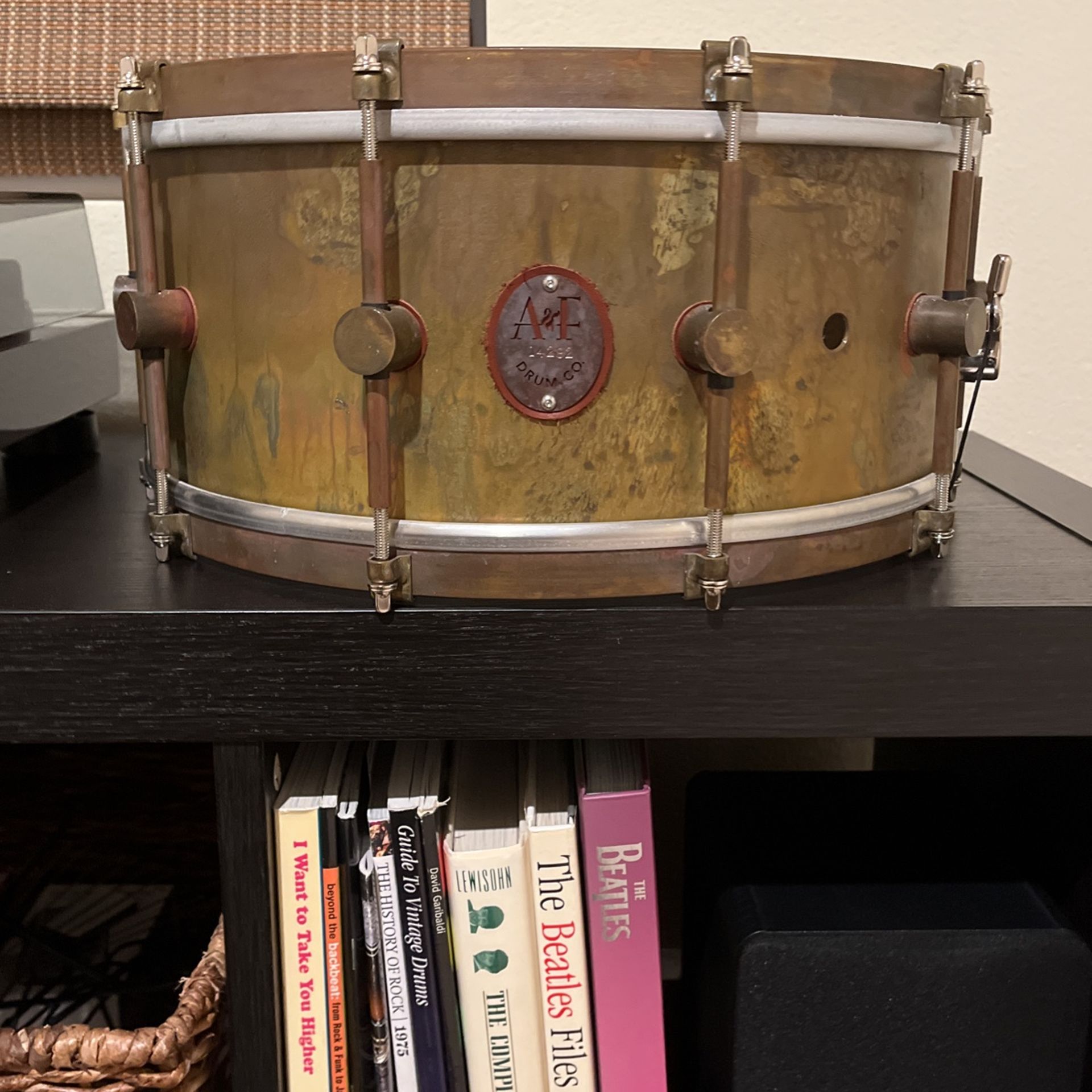 A&F Raw Brass Snare Drum 6 1/2 X 14 for Sale in Menifee, CA - OfferUp