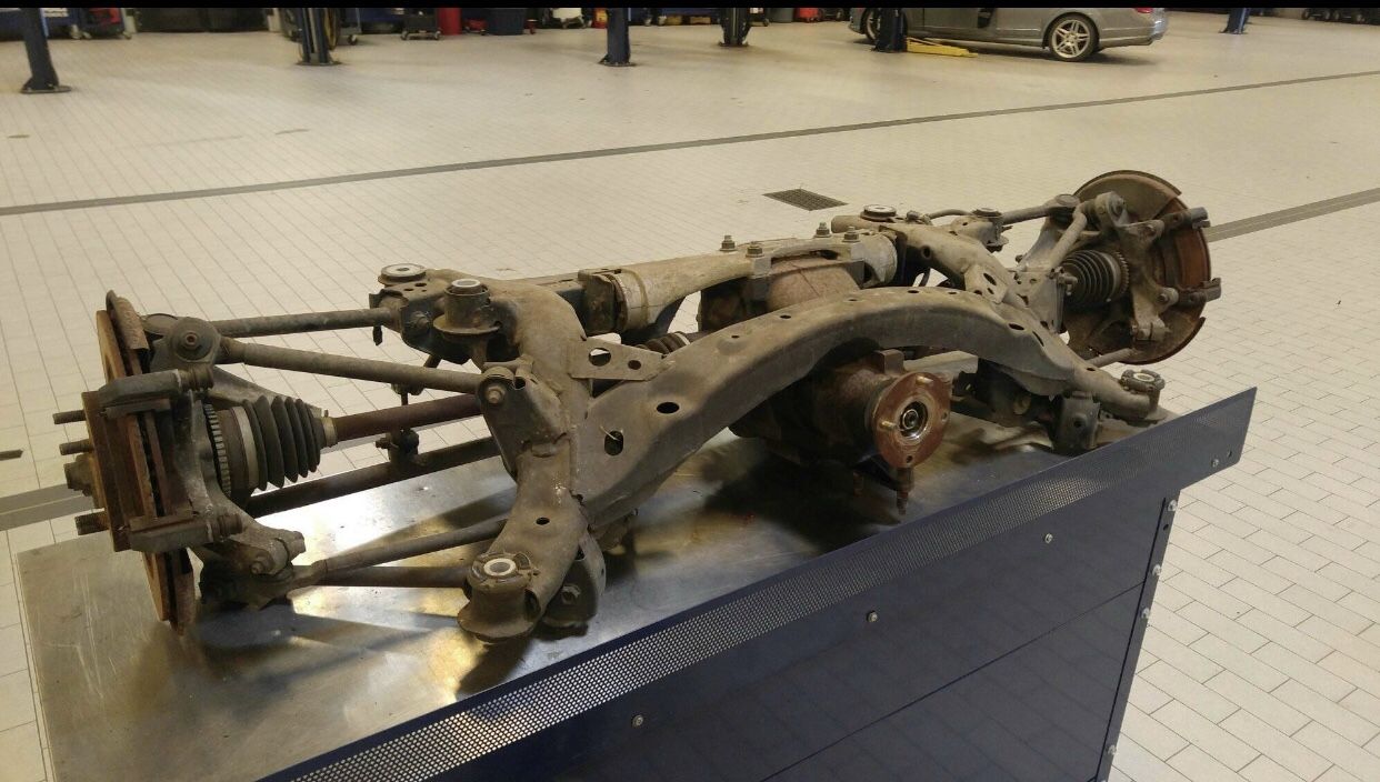 Rx8 Rear Undercarriage