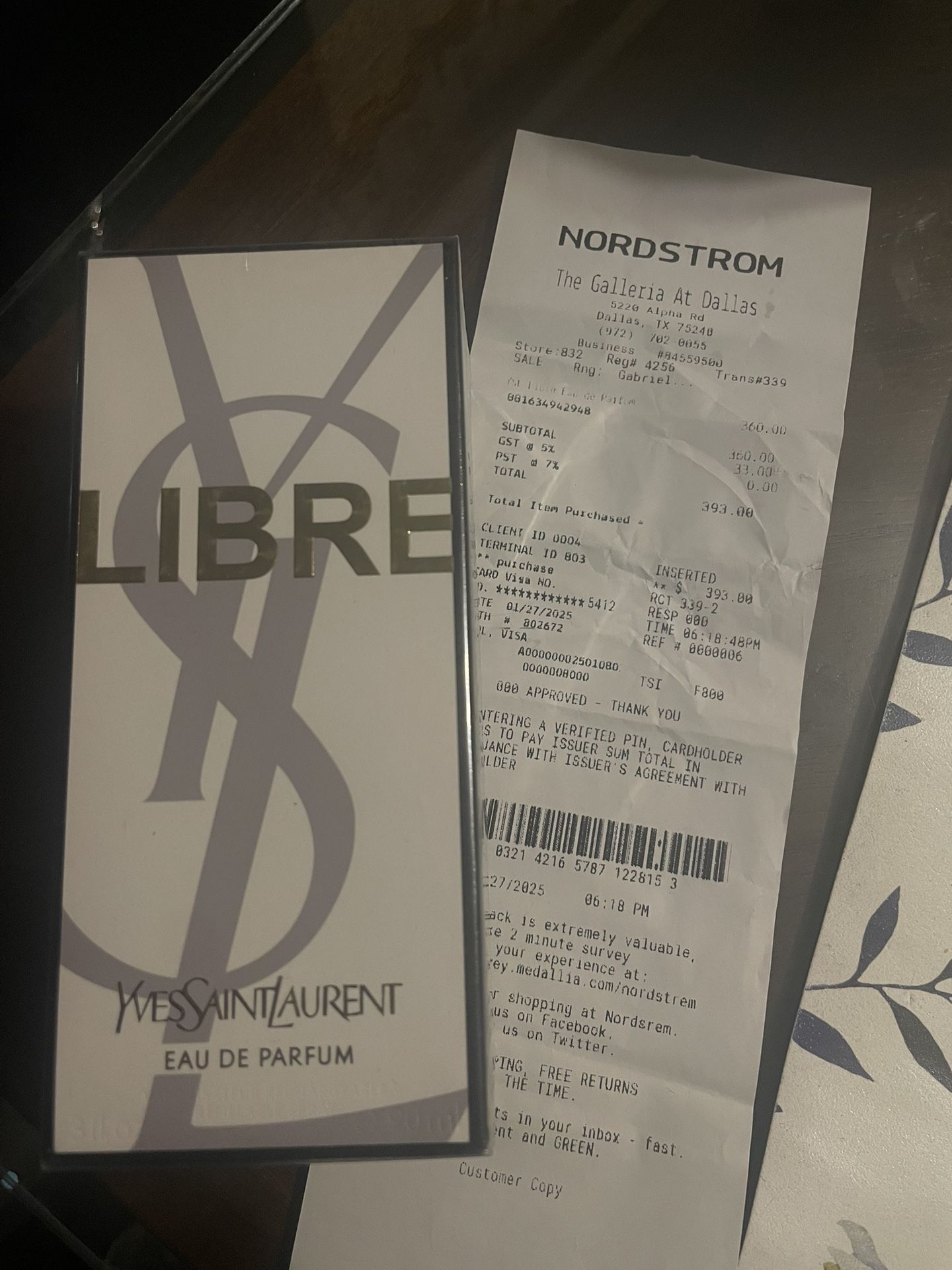 YSL Libre Eau de Parfum 3.0 fl oz (with receipt) for Sale in Miramar ...