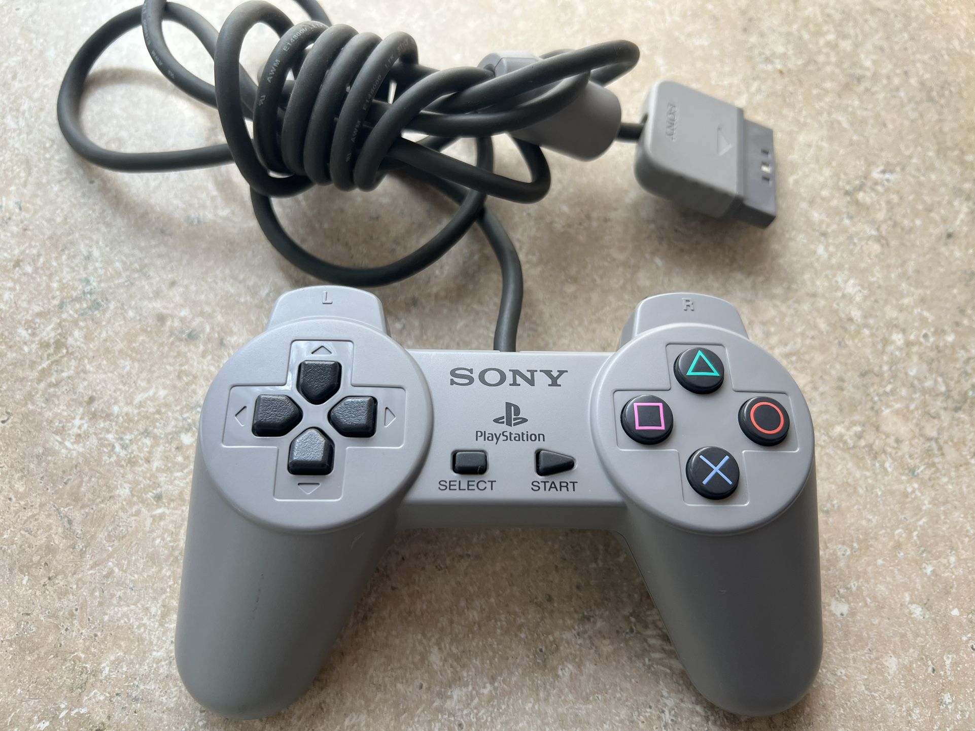 Sony PlayStation 1 PS1 Gray Controller SCPH-1080 Made in Japan for Sale ...