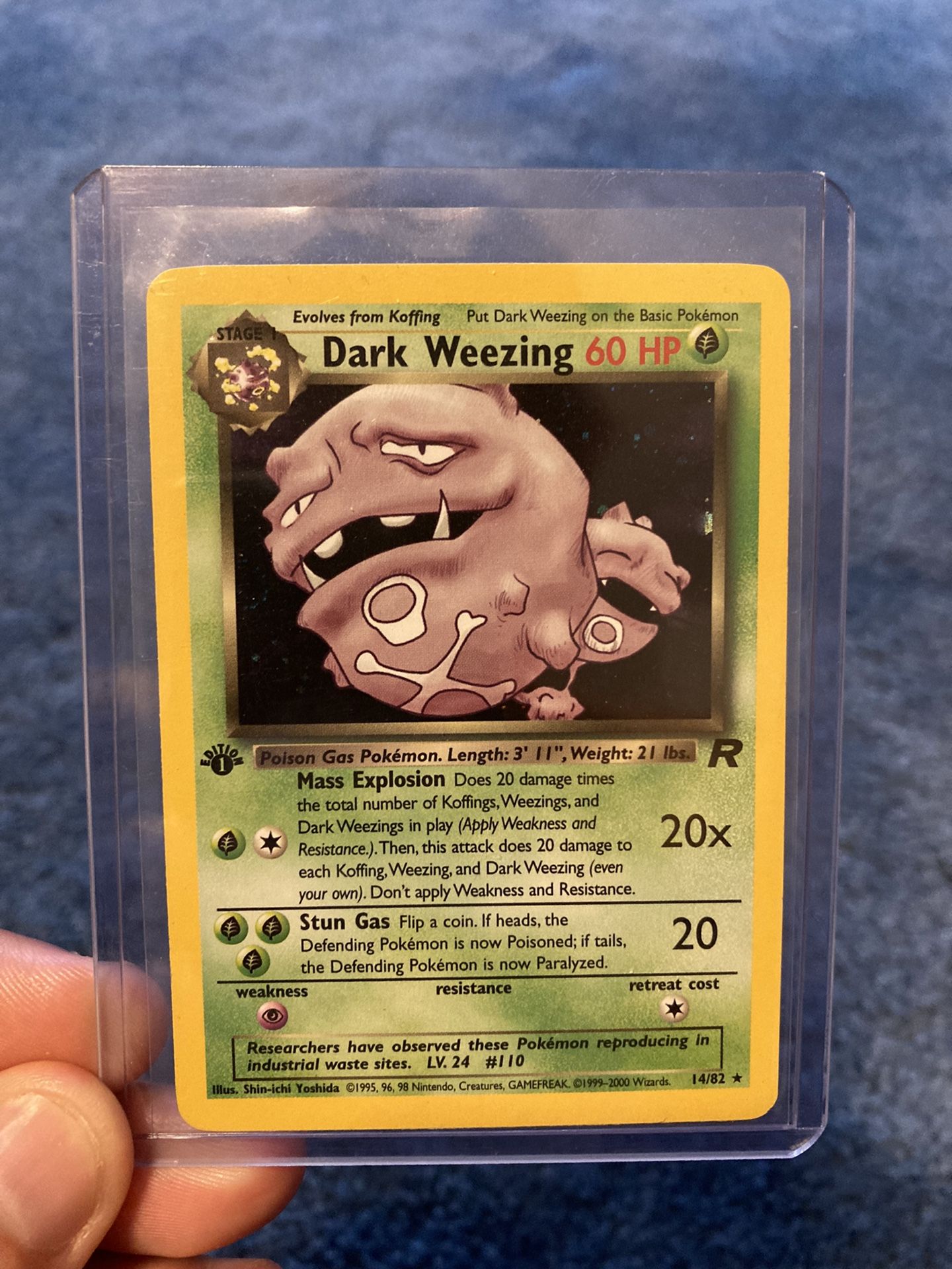 Weezing Pokemon Card