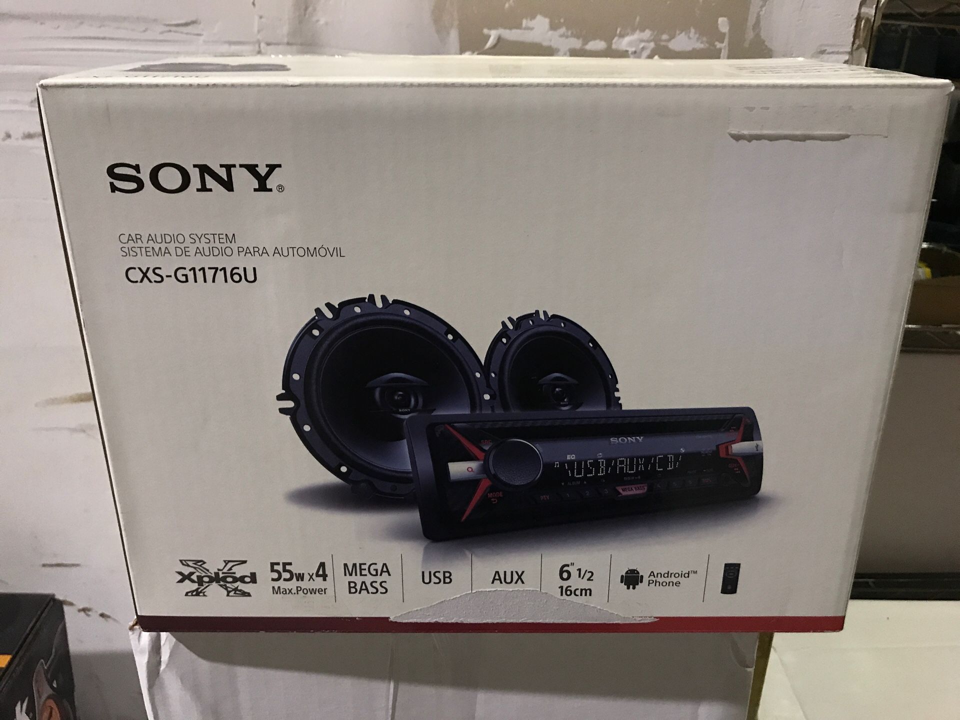 Sony Car Speaker System