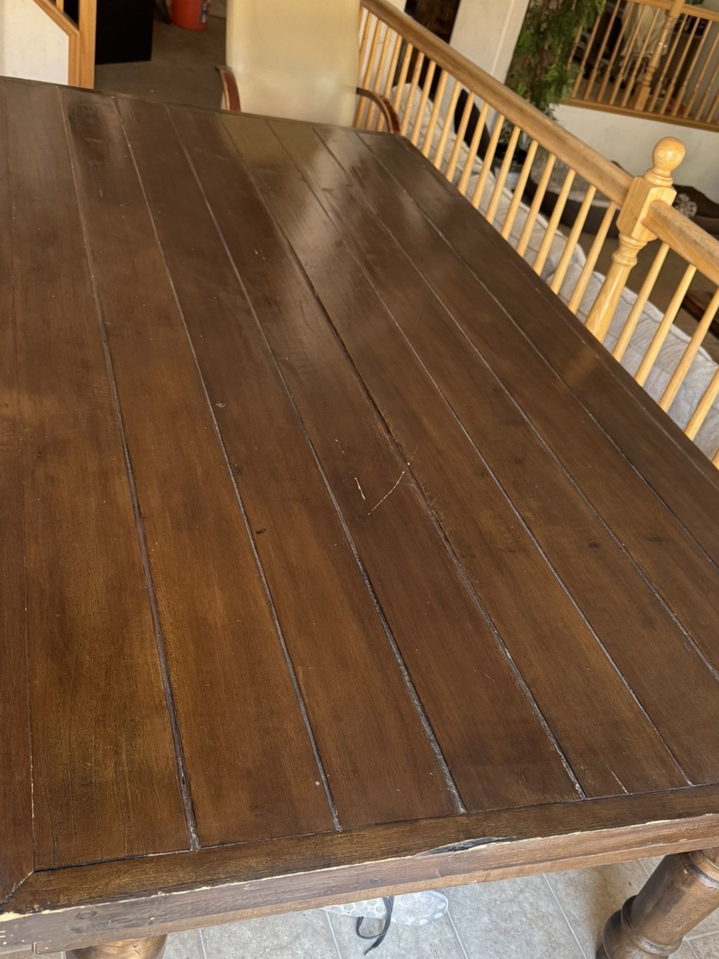 Solid Wood 8ft Dining Table for Sale in Las Vegas, NV - OfferUp