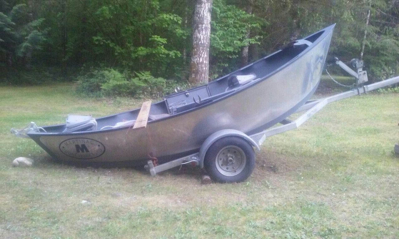Martinac drift boat for Sale in Concrete, WA - OfferUp
