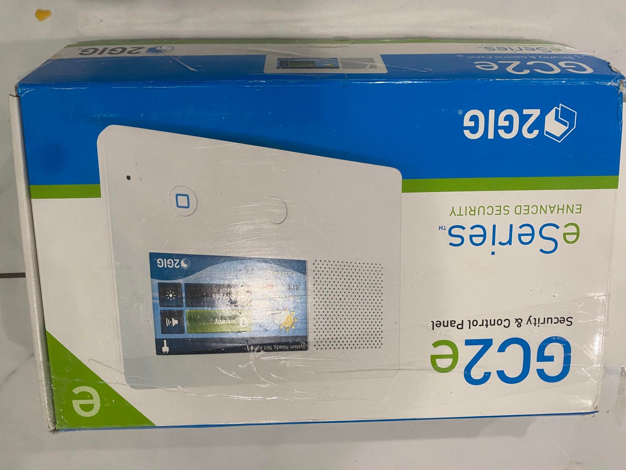 GC2e 2GIG-GC2e-345 Wireless E-Series Z-Wave Touchscreen Alarm Control ...