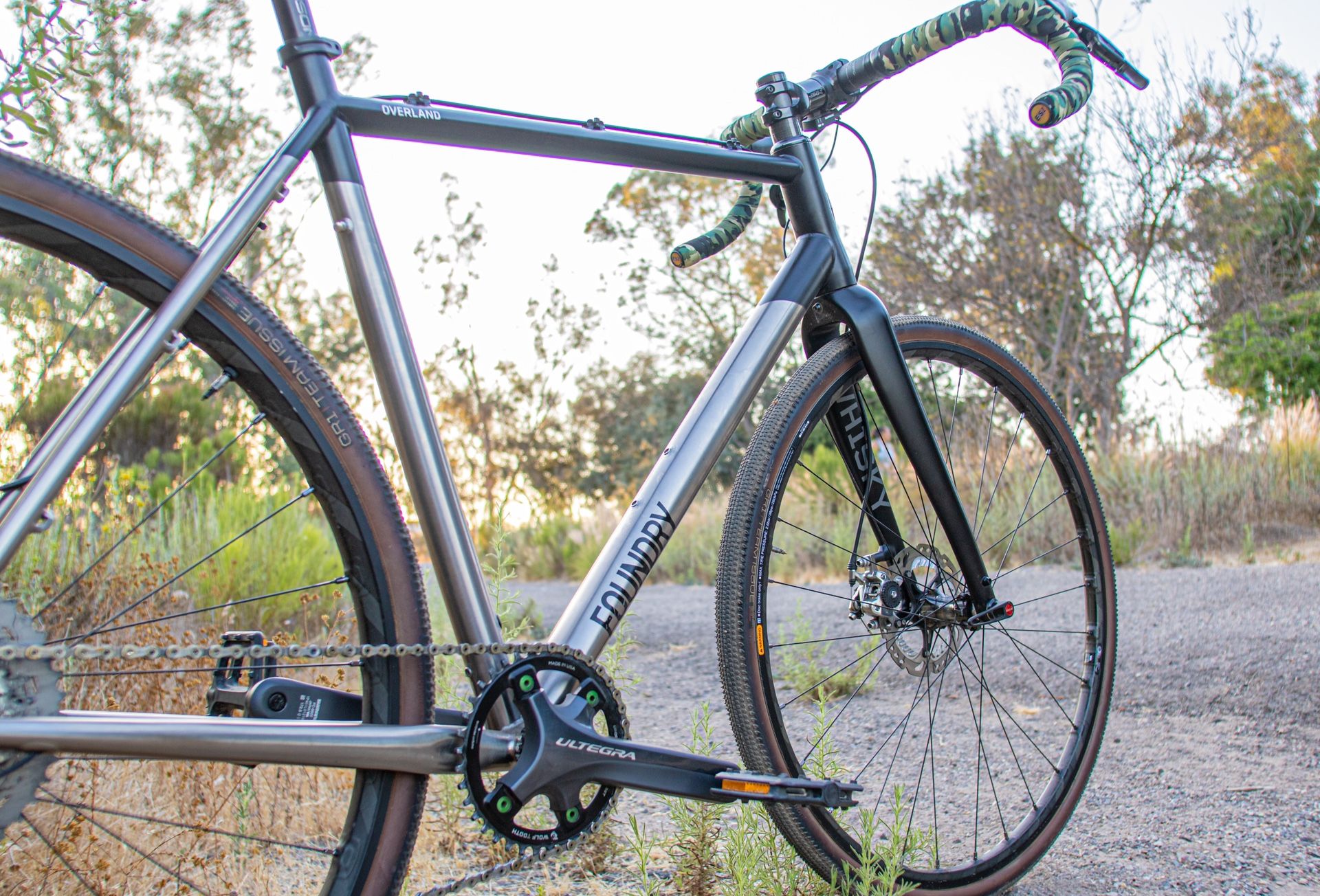 Foundry Overland Titanium Gravel / Cyclocross Bike - M/L Frame for Sale ...