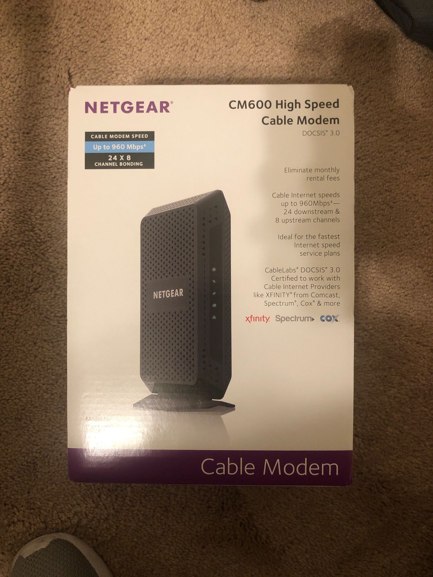 Netgear CM600 Modem (xfinity) for Sale in Fresno, CA - OfferUp