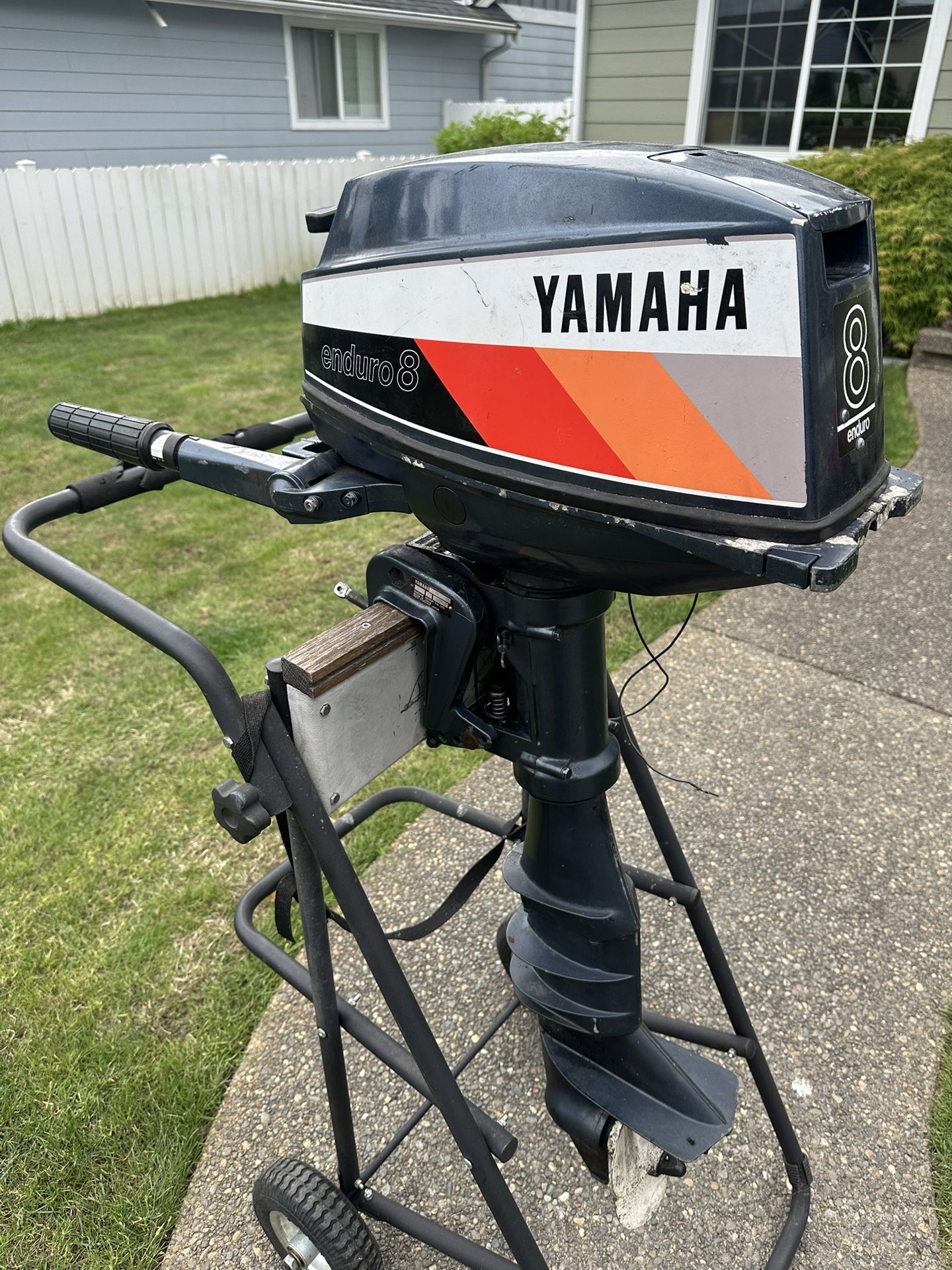 8hp Yamaha Enduro Outboard for Sale in Puyallup, WA - OfferUp