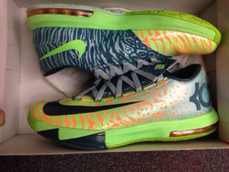 Kd 6 High Top Orange