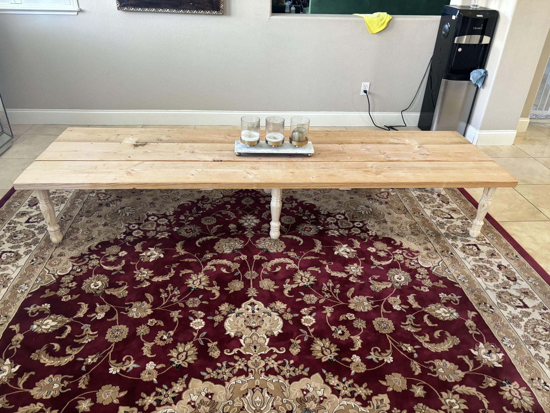 Zashiki 8 Ft Long Dining Table / Traditional Japanese Table/ Picnic ...