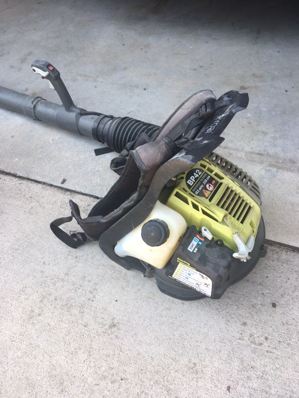 Ryobi Back Pack Blower Review