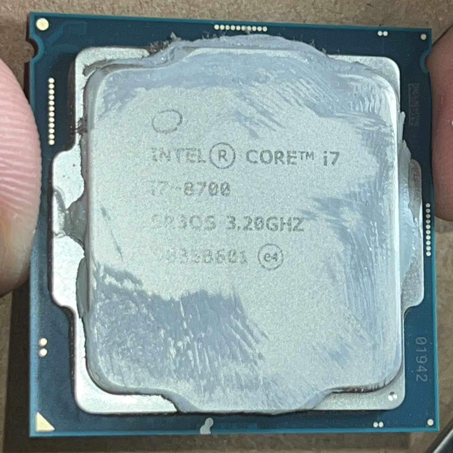 Intel Core I7 8700 CPU Processor 3.20 GHz for Sale in Encinitas, CA - OfferUp