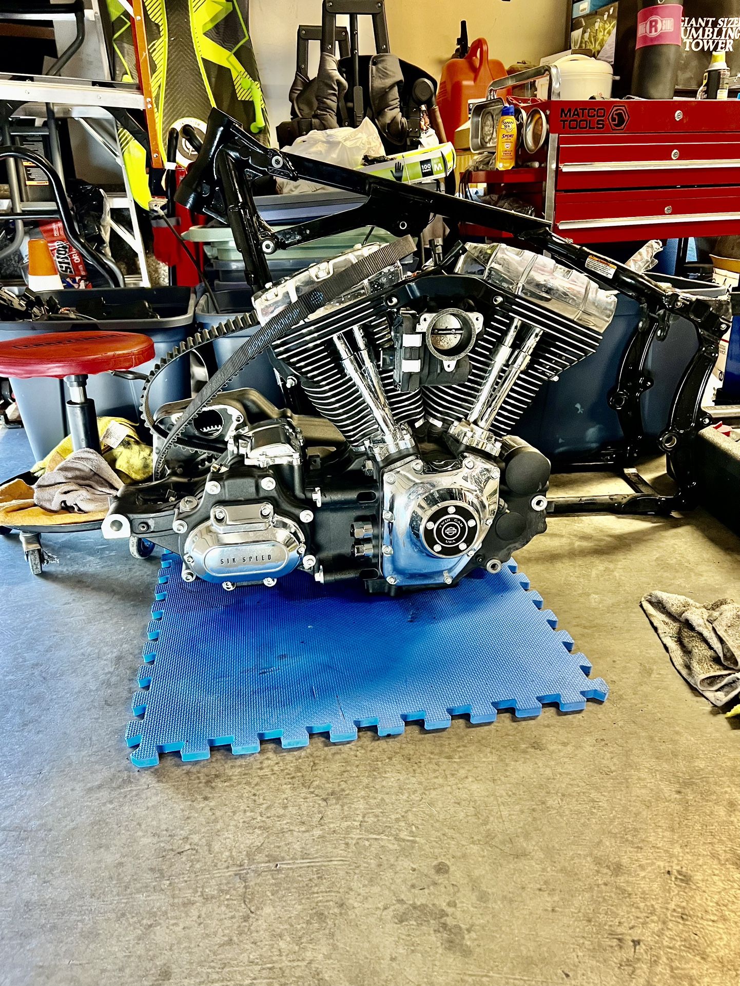 Harley Davidson Softail Twin Cam 103 Engine Low Miles Complete for Sale ...