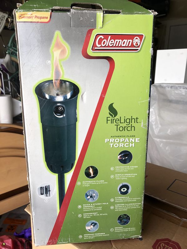 Coleman Propane Torch Citronella for Sale in Plainfield, IL - OfferUp