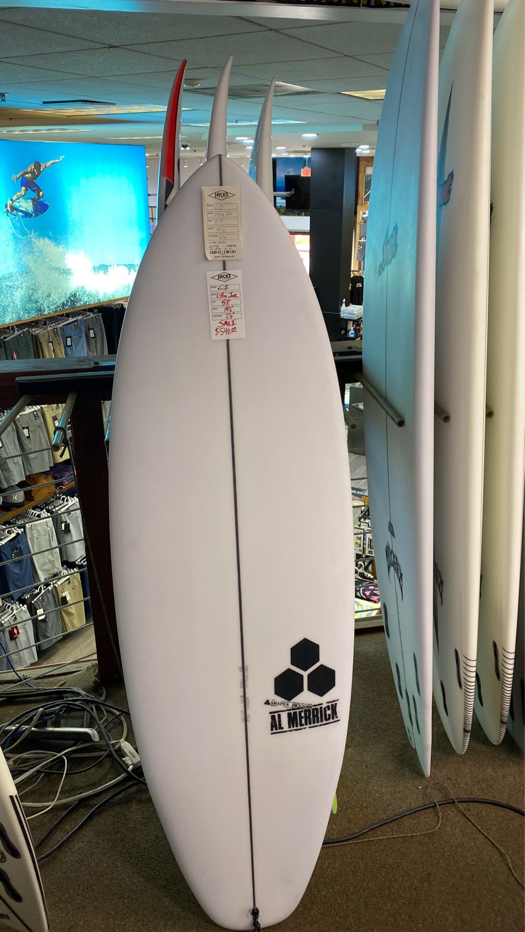Channel Island Al Merrick Ultra Joe 5’3 Surfboard for Sale in ...