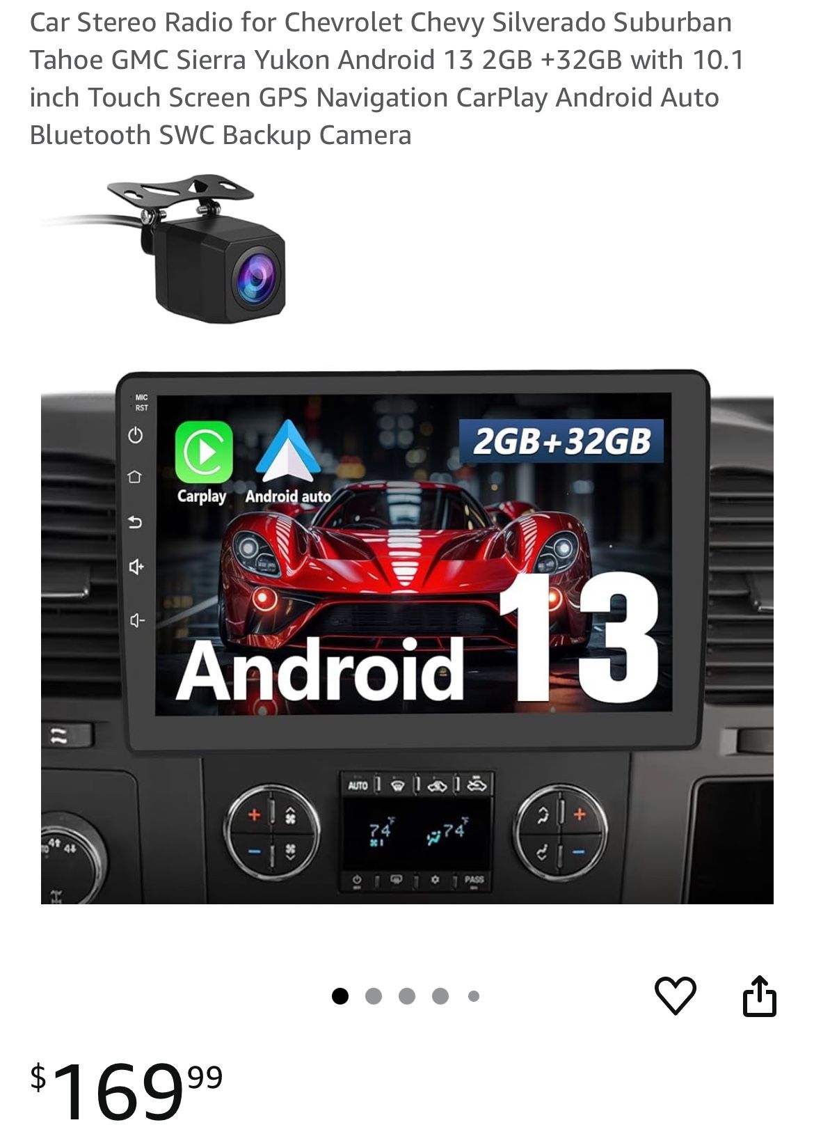 Brand New Car Stereo Radio for Chevrolet Chevy Silverado Suburban Tahoe ...
