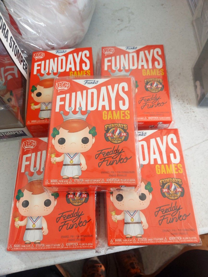 Funko Fundays Games Freddy Funko Pins for Sale in Los Angeles, CA - OfferUp