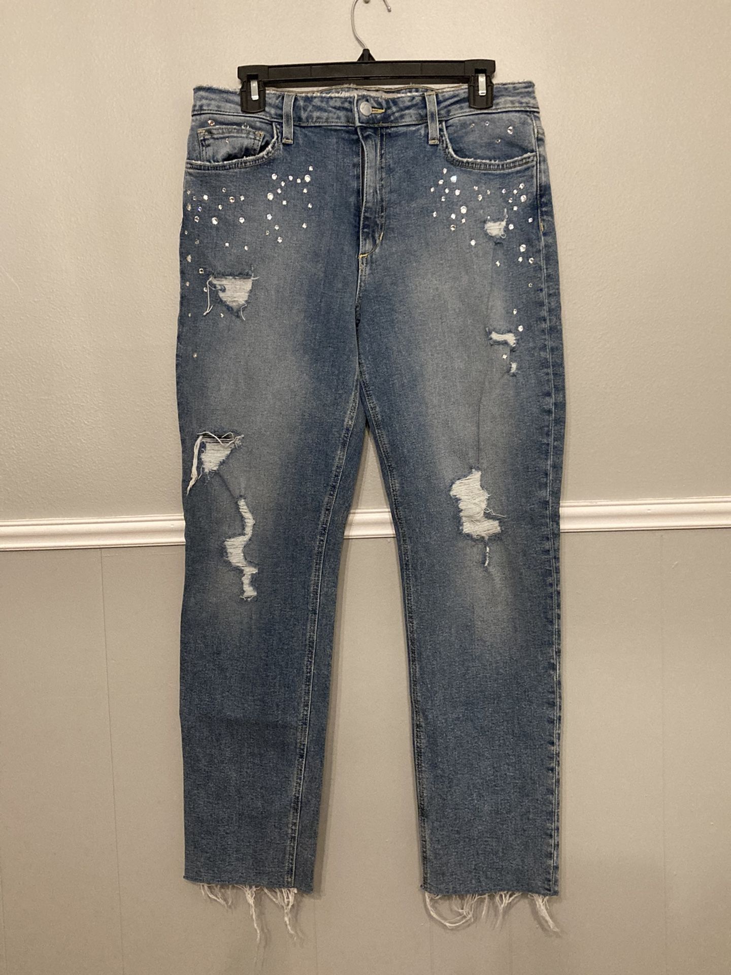 Women’s Kass Joe’s Rhinestone Ripped Jeans for Sale in Portland, OR ...