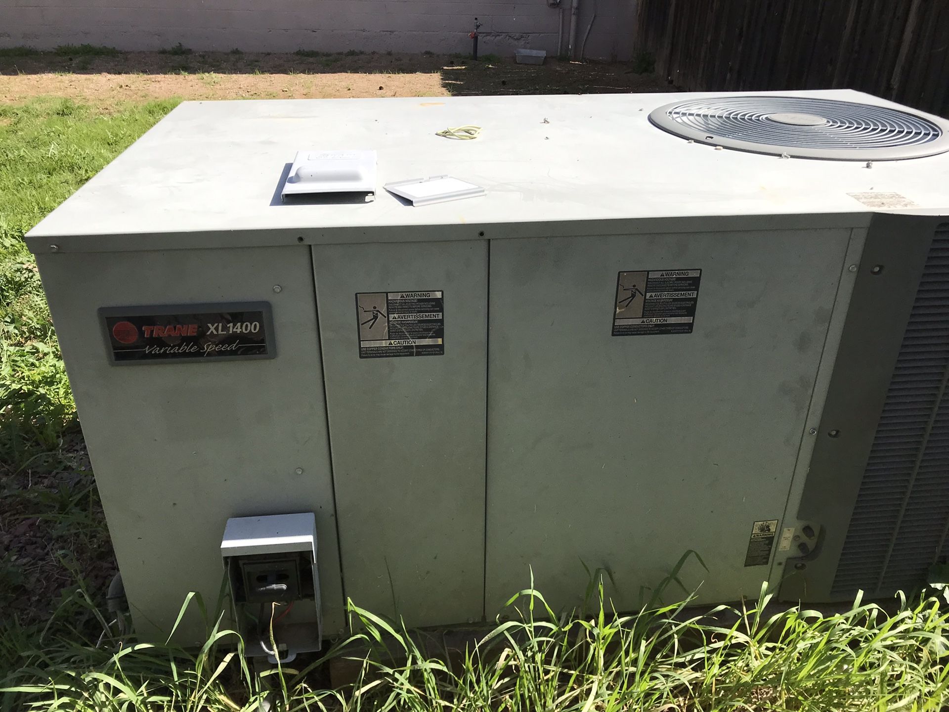 Trane XL1400 variable speed AC unit electric for Sale in Phoenix, AZ ...